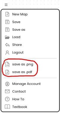 Saving, Sharing, and Downloading | Argumentation.io Howto
